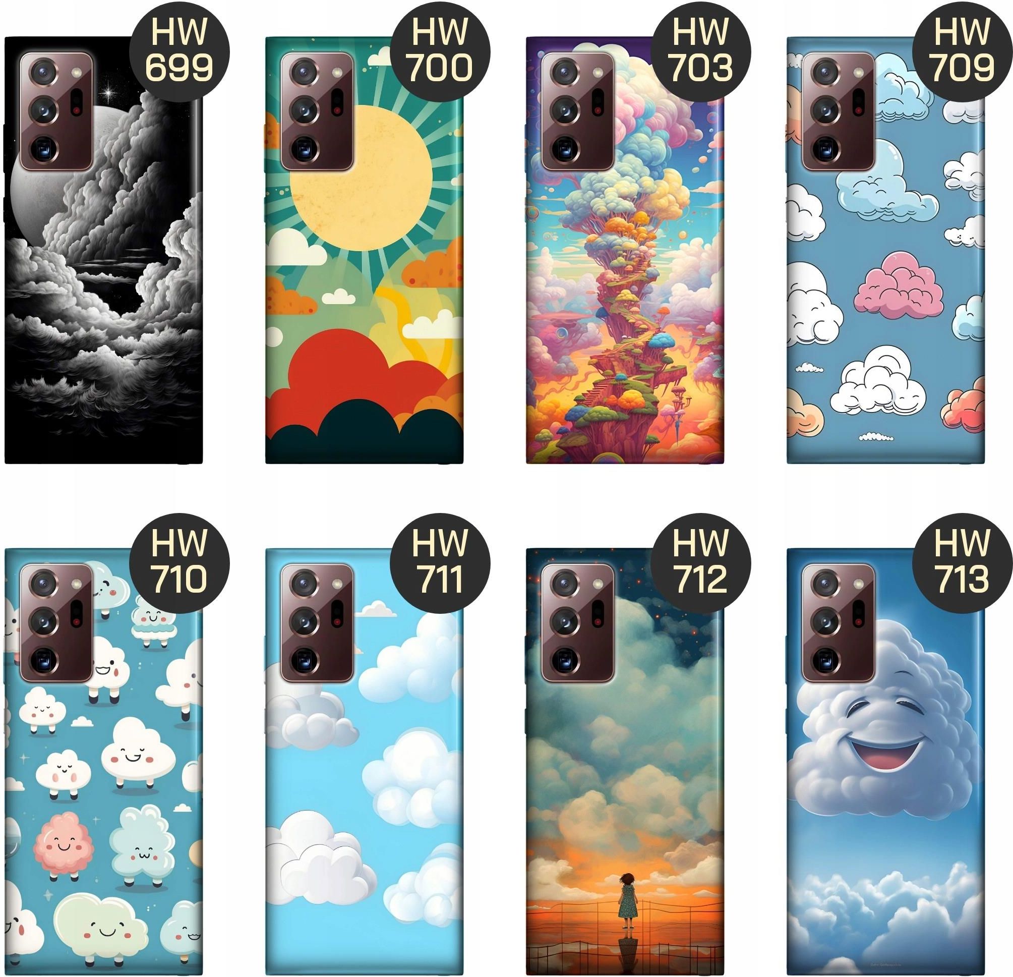 Hello Case Etui Do Samsung Galaxy Note 20 Plus Chmury - Etui na telefon ...