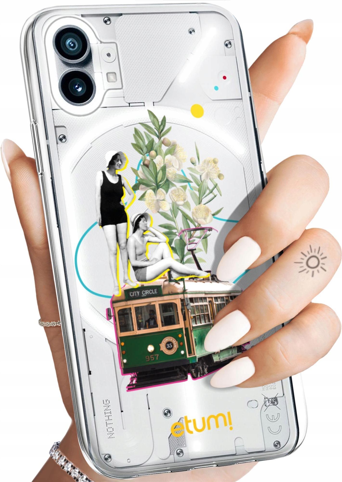 Hello Case Etui Do Nothing Phone 1 Mix Przeszłość - Etui na telefon ...