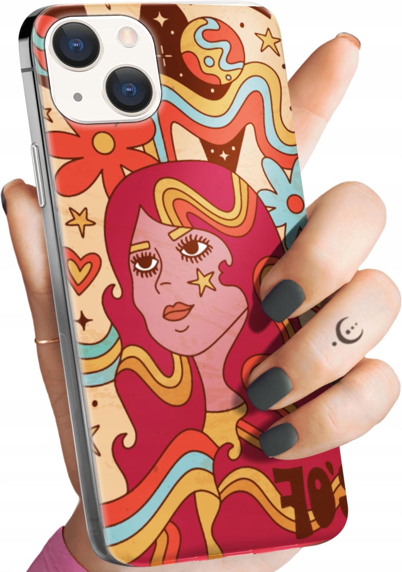 Hello Case Etui Do Iphone 15 Plus Hippie Peace Hippisi - Etui na ...
