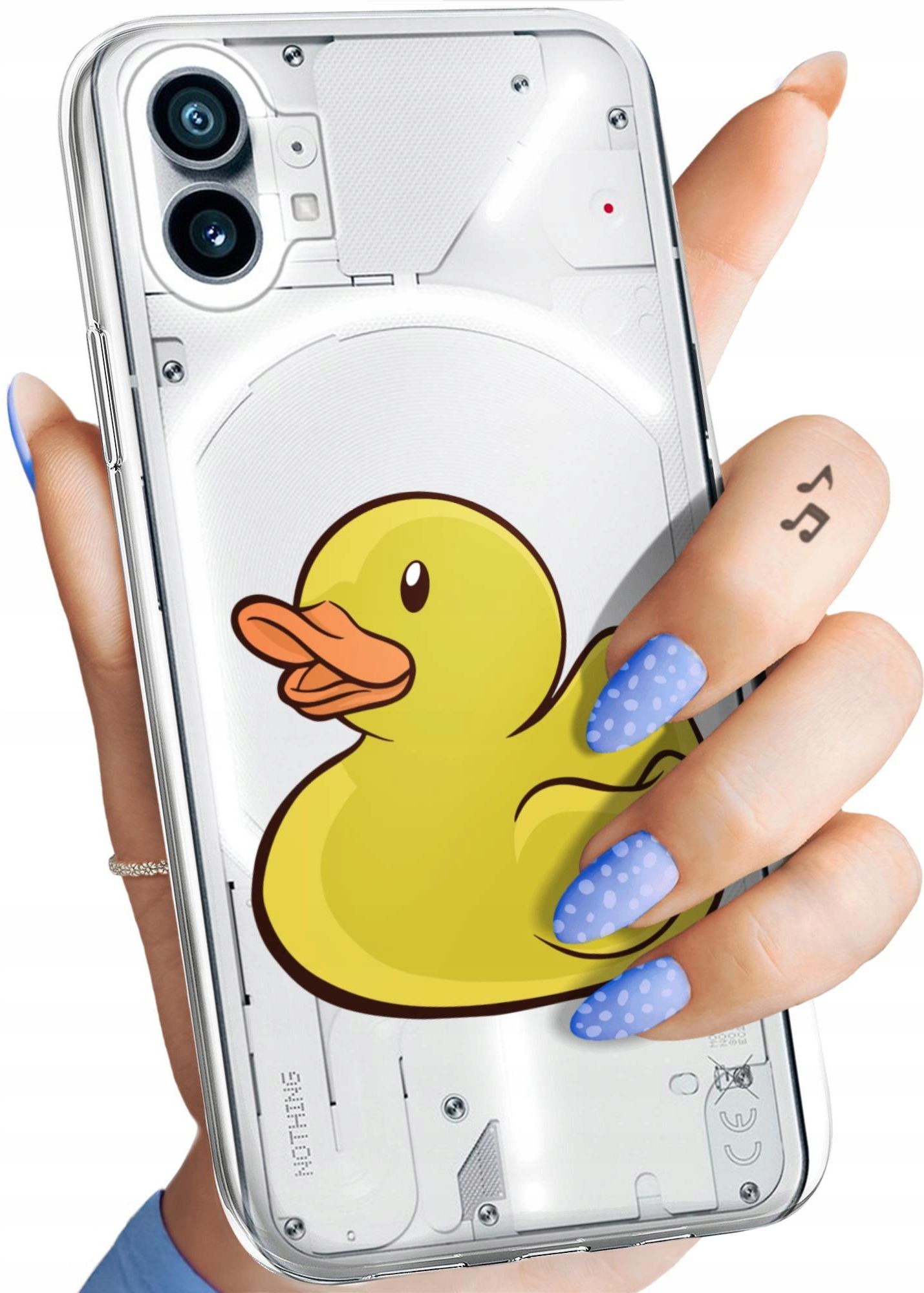 Hello Case Etui Do Nothing Phone 1 Bez Tła Obudowa - Etui na telefon ...