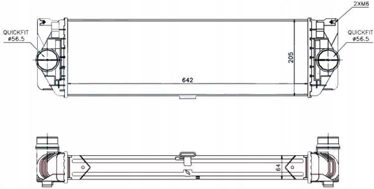 Srline Intercooler Mercedes Benz Sprinter 606 A9065010201 - Opinie i ...
