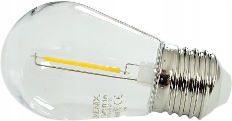 Led Plus 10X Żarówka Led E27 1W 3000K Filament (ZE045ZA) - Opinie i ...