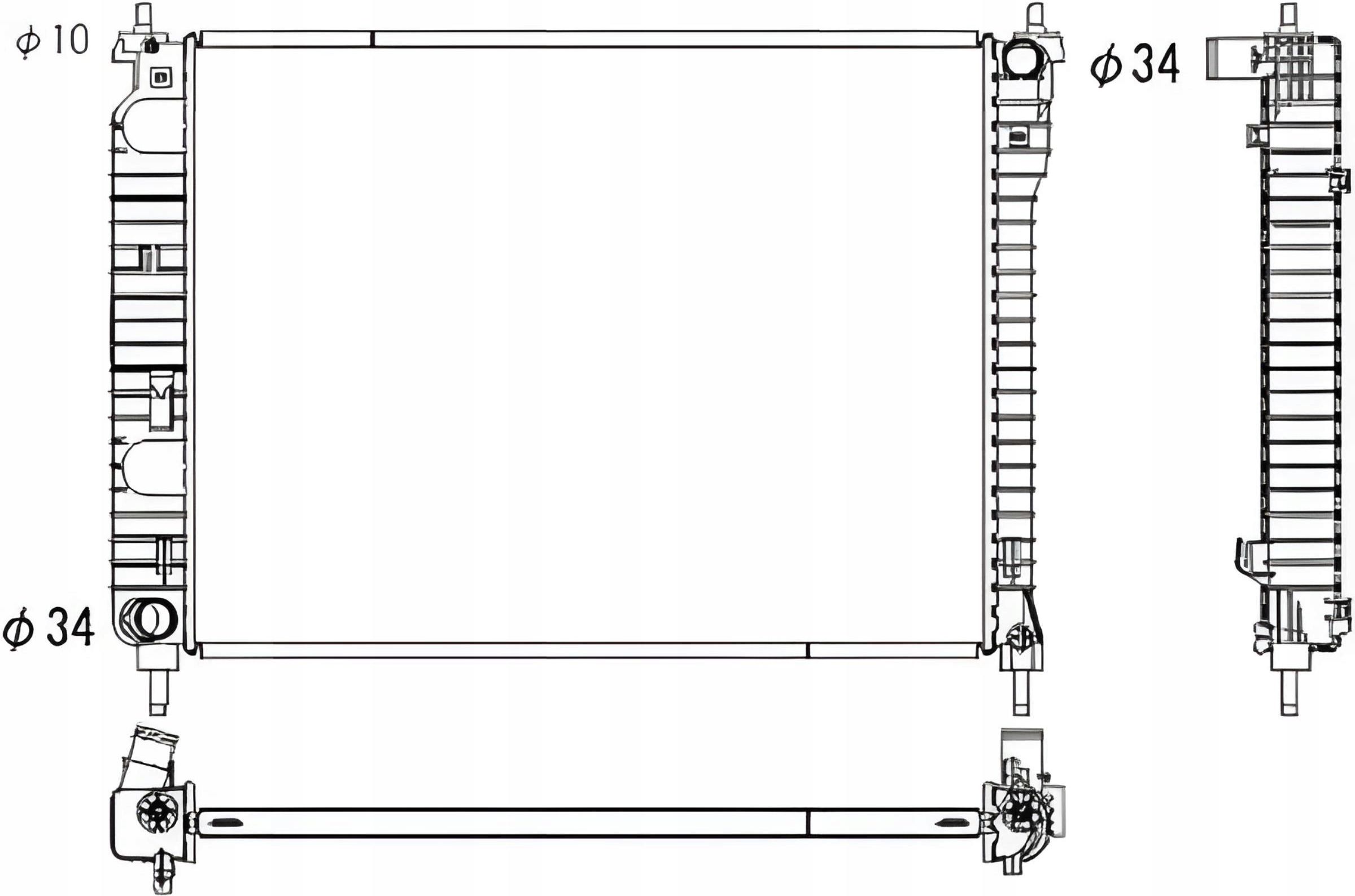 Diederichs Chłodnica Opel Antara 710 DCM2677 - Opinie i ceny na Ceneo.pl