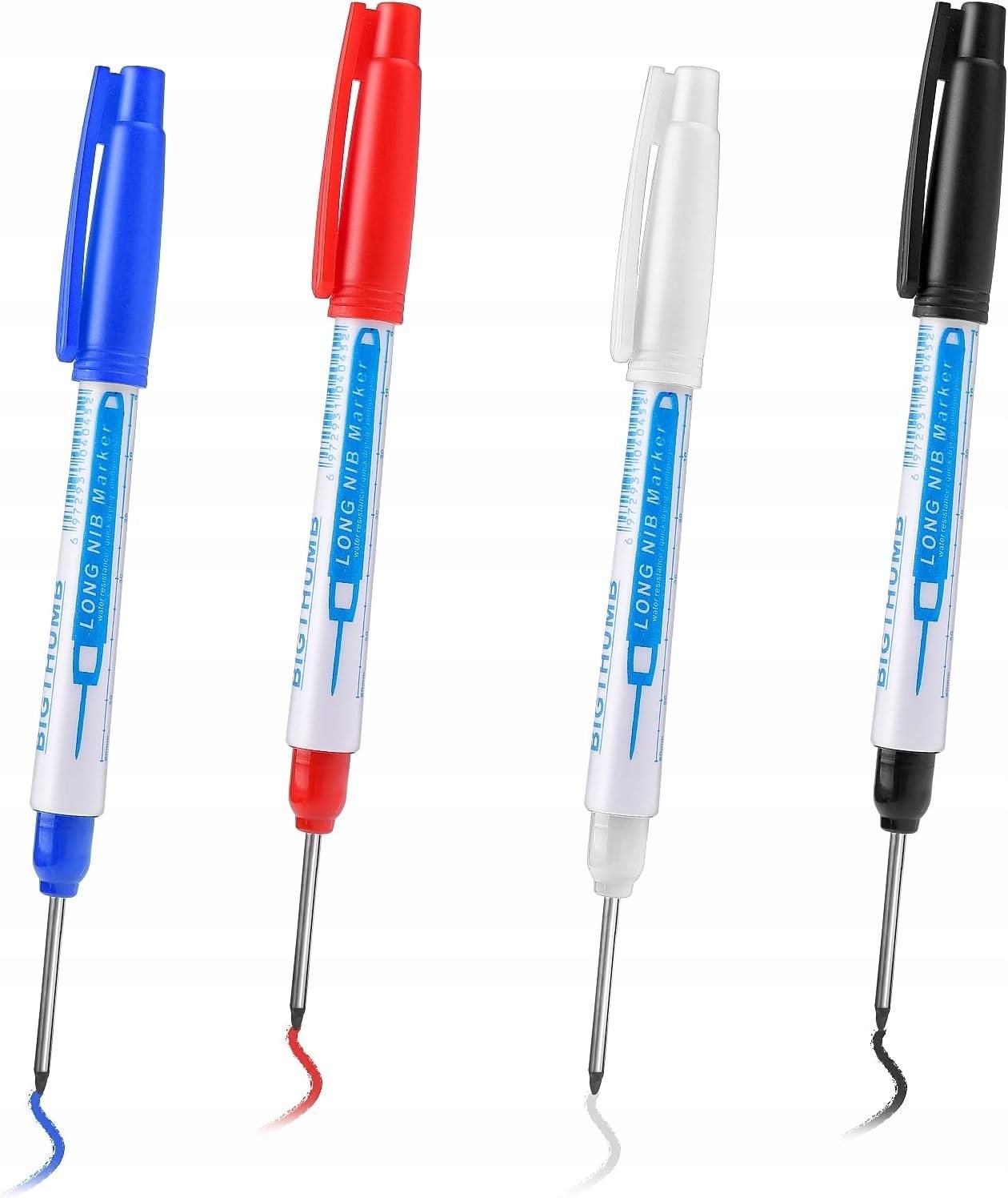 Ty-611-Red Marker Flamaster Pisak Do Głębokich Otworów 30Mm Znacznik ...