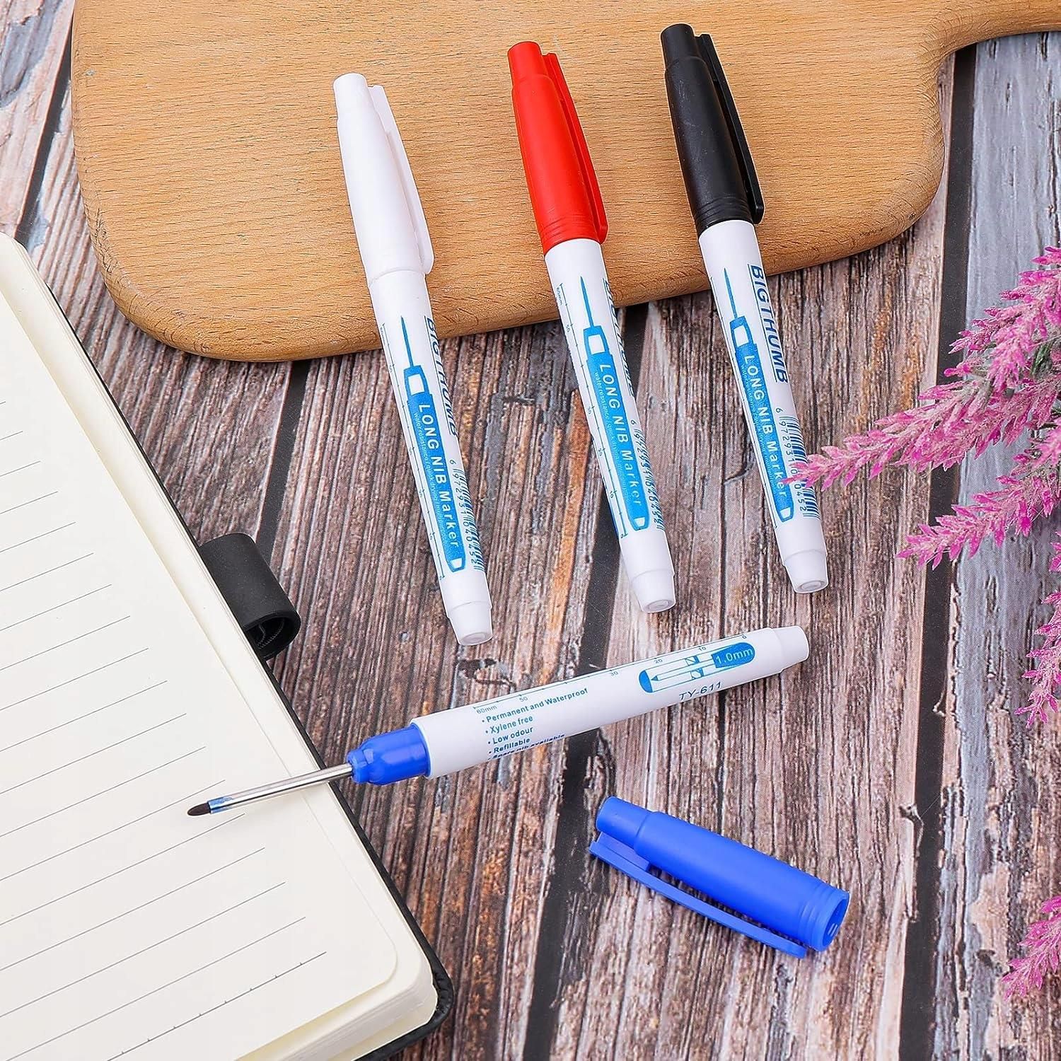 Ty-611-Red Marker Flamaster Pisak Do Głębokich Otworów 30Mm Znacznik ...