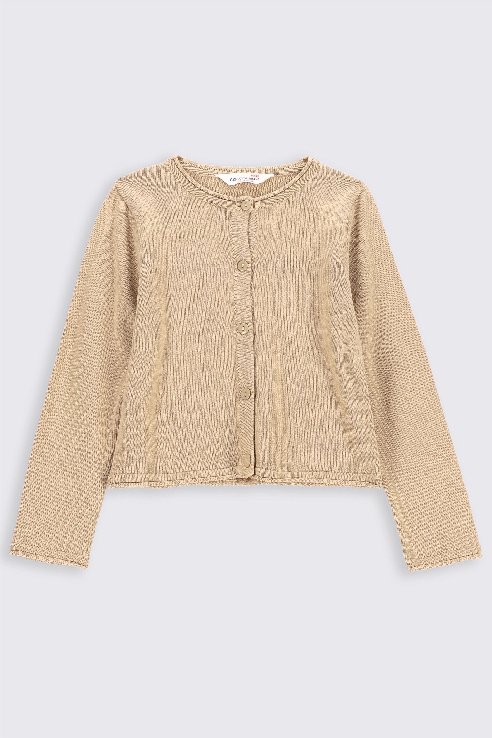 Sweter rozpinany beżowy gładki - Ceny i opinie - Ceneo.pl