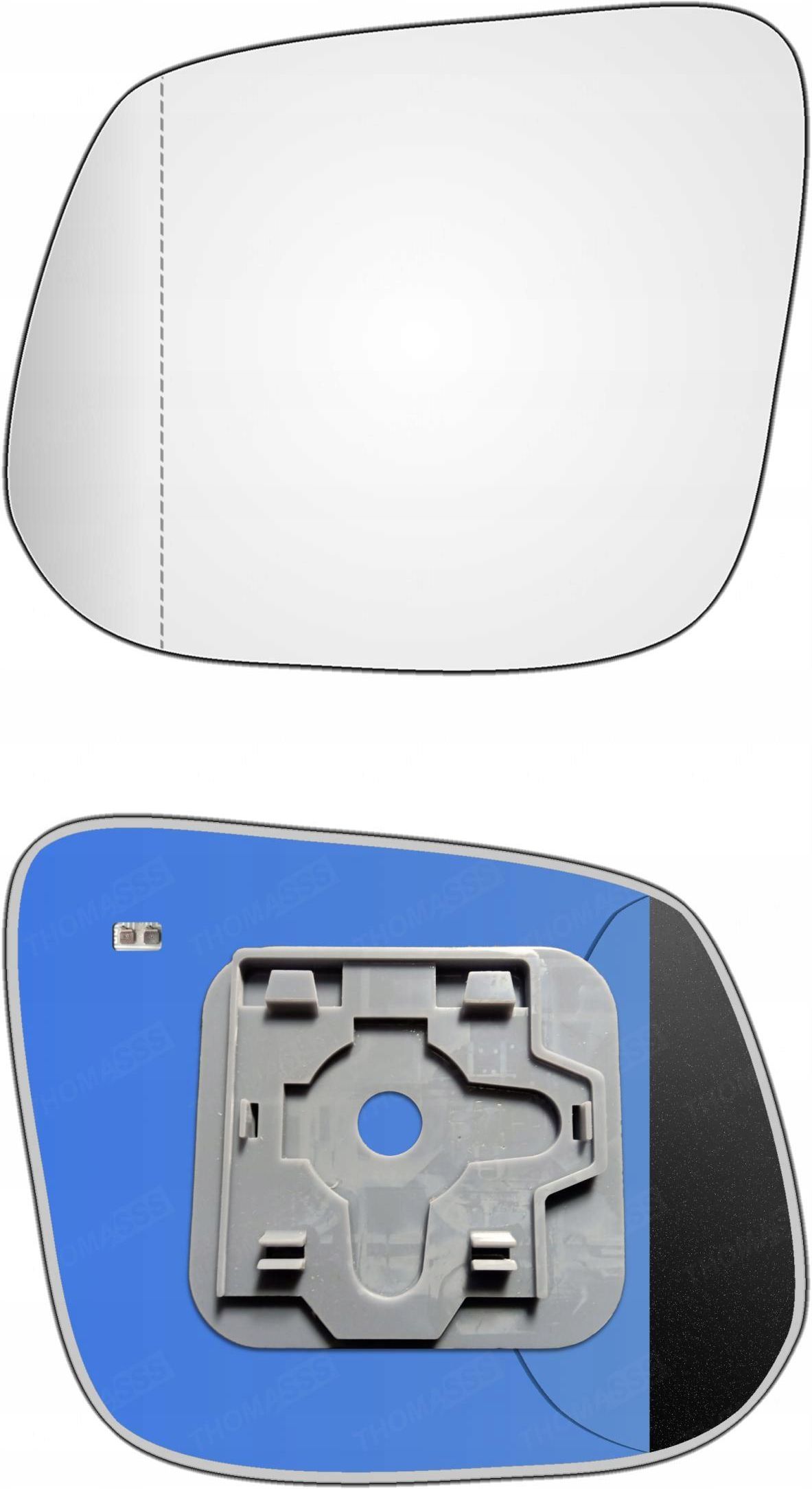 Wkład do lusterka zewnętrznego Thomasss Asferyczny Chevrolet Colorado ...