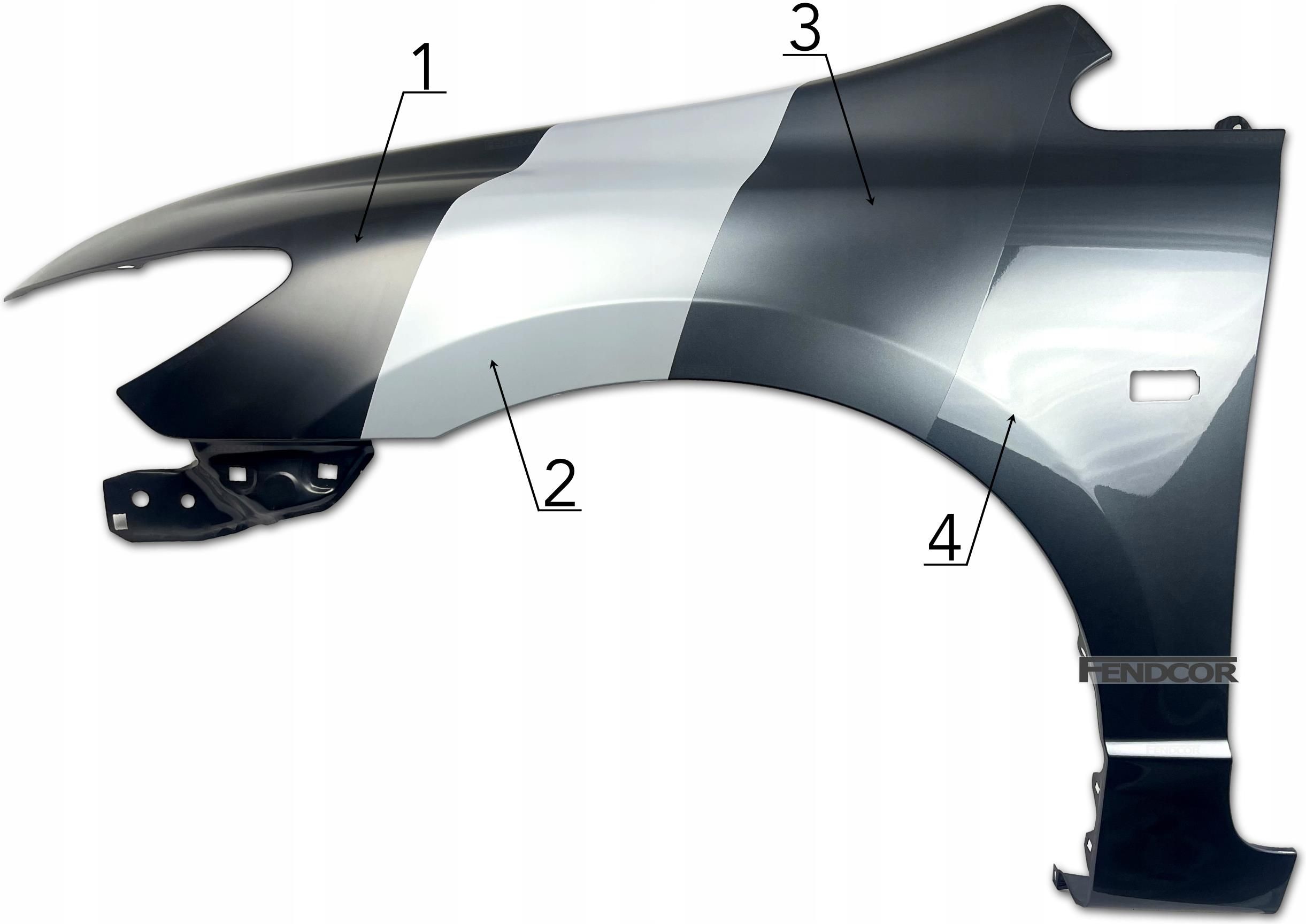 Zderzak do kupienia Fendcor Zderzak Do Bmw 3 E90 E91 08-12 Lift Sra A61 ...