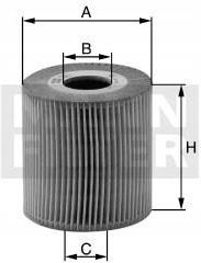 Mann-Filter Filtr Oleju Db C180-C250Cdi 08- Hu7010Z HU 718/4 Y - opinie ...