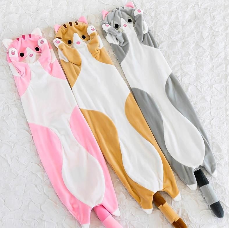 Długi Kotek Maskotka Poduszka Pluszak Kot 70cm - Ceny i opinie - Ceneo.pl