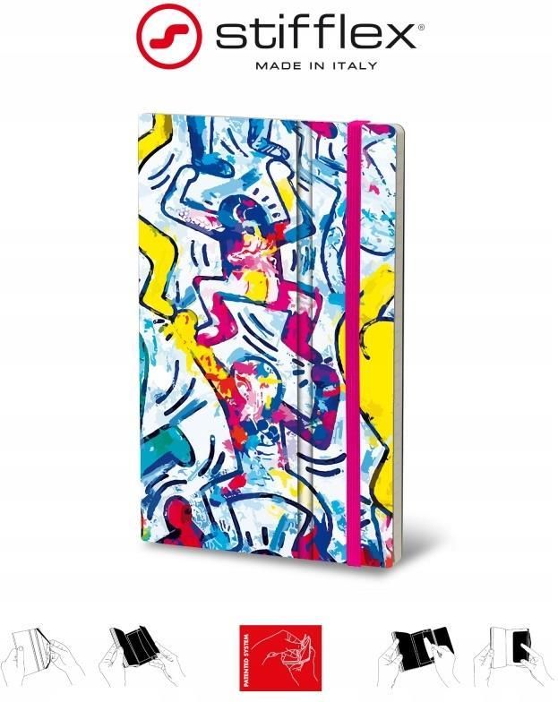 Stifflex Notatnik 13X21Cm 192 Strony Haring - Ceny i opinie - Ceneo.pl