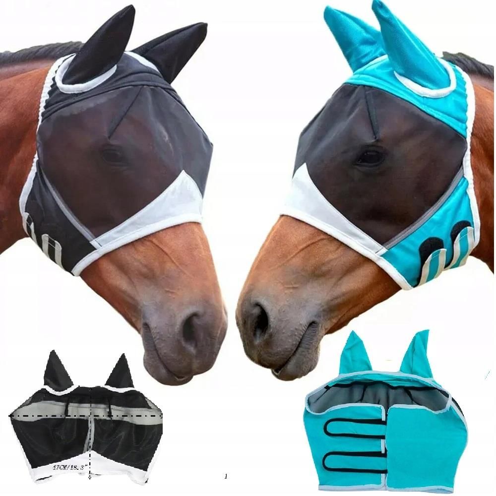 MASKA DLA KONIA PRZECIW OWADOM CHRONI USZY I OCZY - ceny i opinie ...