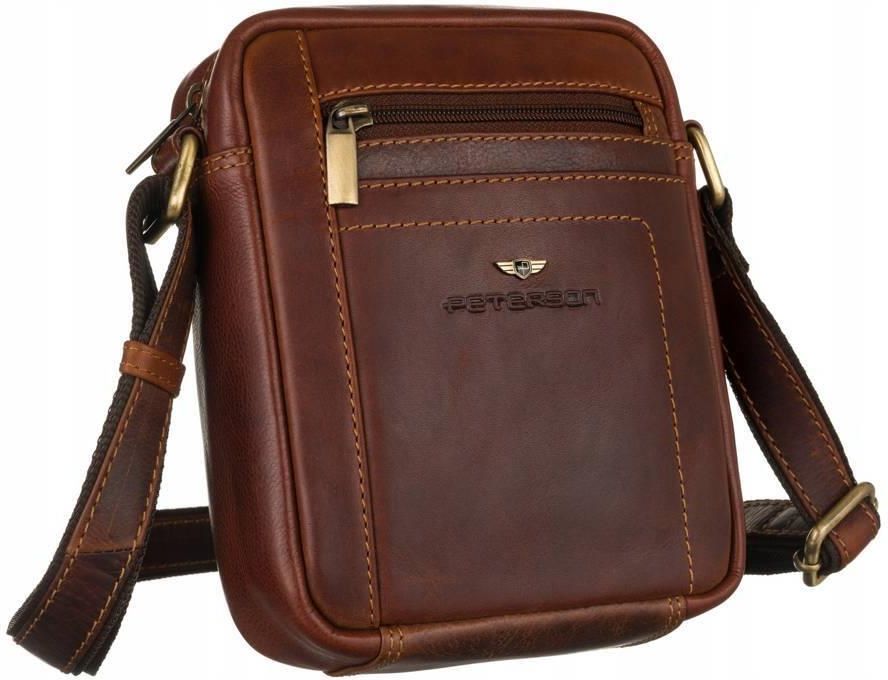 Skorzana torba meska na ramie - Ceny i opinie - Ceneo.pl