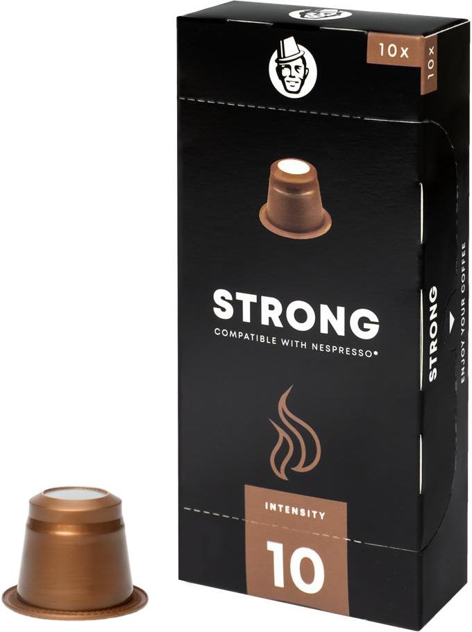 Kapsułki do ekspresów Nespresso Kaffekapslen Strong 10kaps. - Ceny i ...