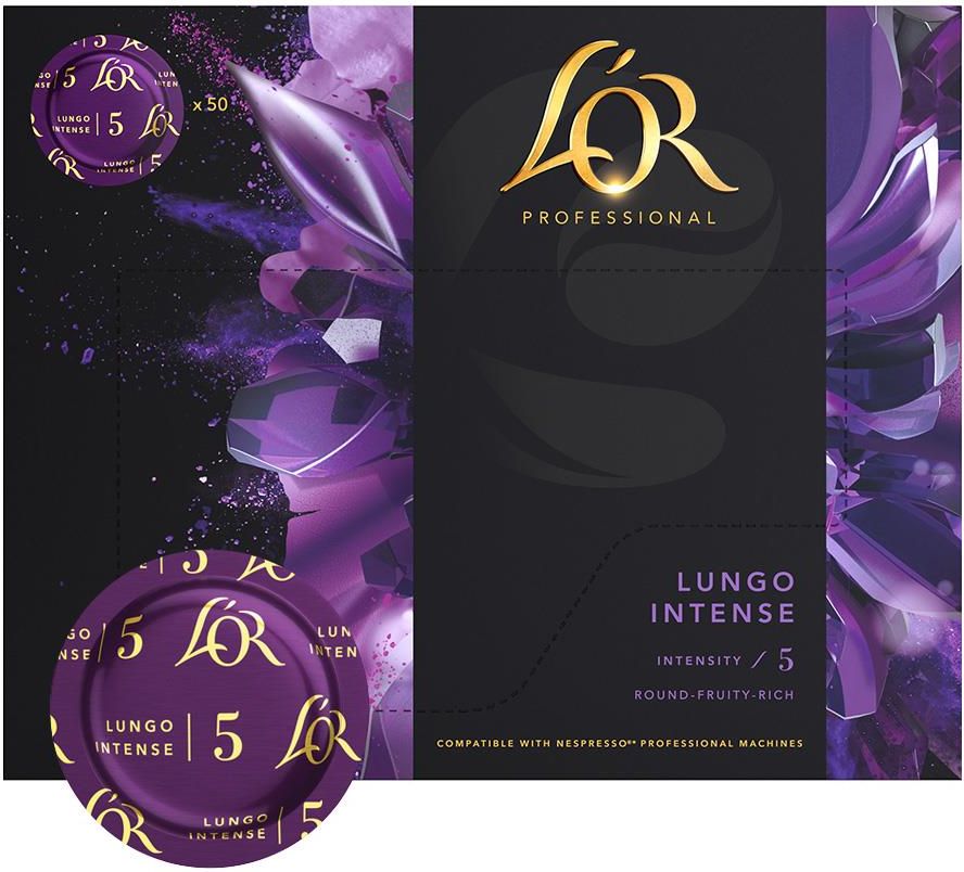 Kapsułki do ekspresów Nespresso Pro L'Or Lungo Intense 50kaps. - Ceny i ...
