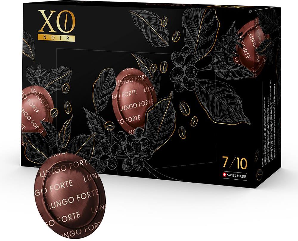 Kapsułki do ekspresów Nespresso Pro Xo Noir Lungo Forte 50kaps. - Ceny ...