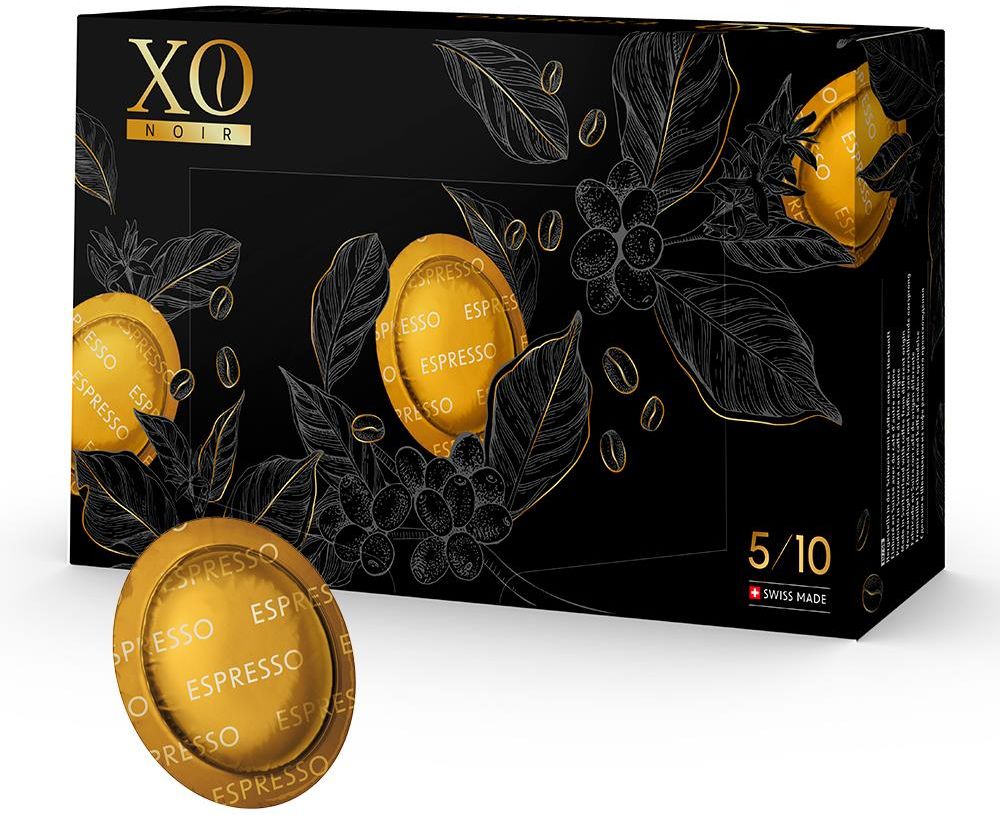 Kapsułki do ekspresów Nespresso Pro Xo Noir Espresso 50kaps. - Ceny i ...