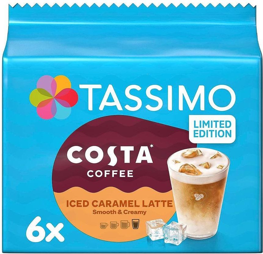 Kapsułki do ekspresów Tassimo Costa Iced Caramel Latte 12kaps. - Ceny i ...