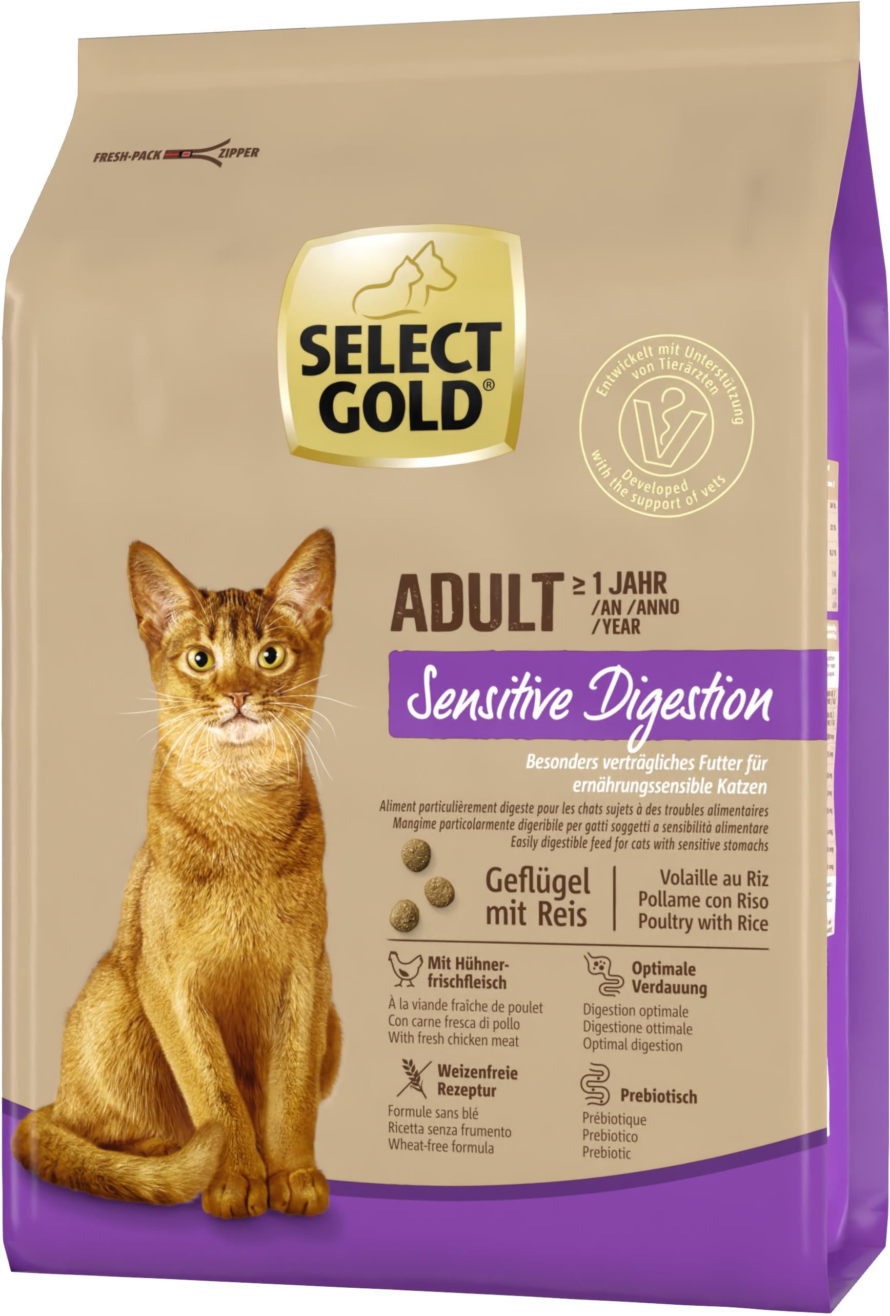 Karma Select Gold Sensitive Digestion Adult Drób Z Ryżem 2,5kg - Ceny i ...