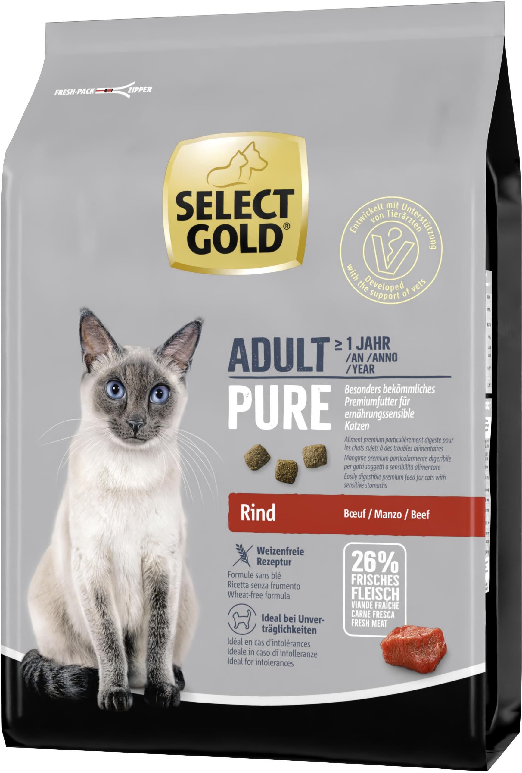 Karma Select Gold Pure Adult Wołowina 2,5kg - Ceny i opinie - Ceneo.pl