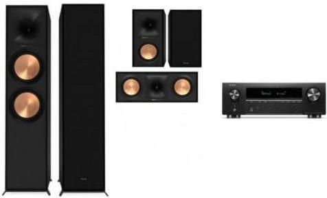Kino domowe DENON AVR-X1800H + KLIPSCH R-800F / R-40M / R-50C - Opinie ...