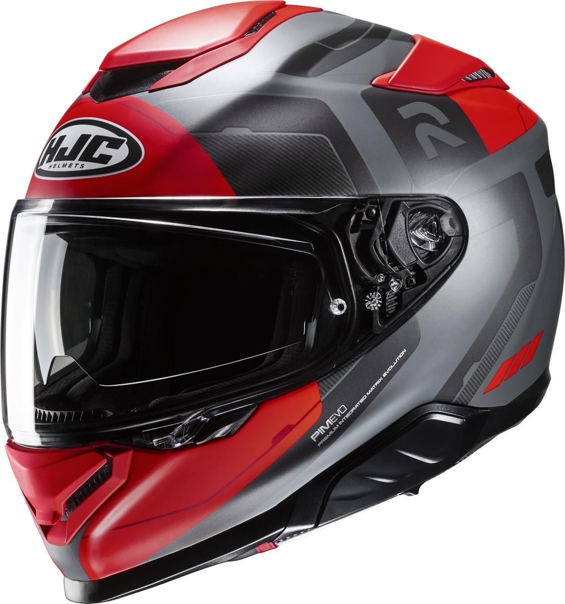 Kask motocyklowy Hjc Integralny Rpha 71 Cozad Red/Silver Czerwony ...
