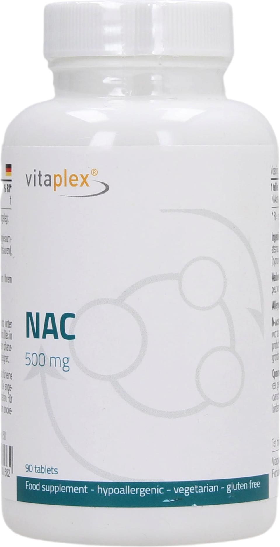 Vitaplex Tabletki Nac (N-Acetylo-L-Cysteina) 0,11kg - Opinie i ceny na ...