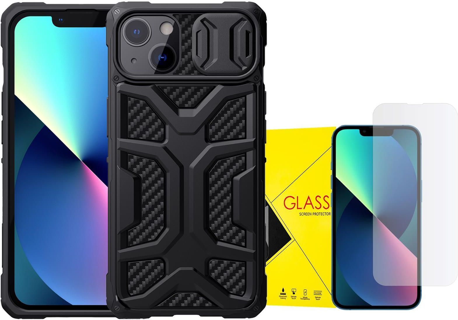 Nillkin Etui Adventure Case Iphone 13 Black Hybrid Glass Clear - Opinie ...