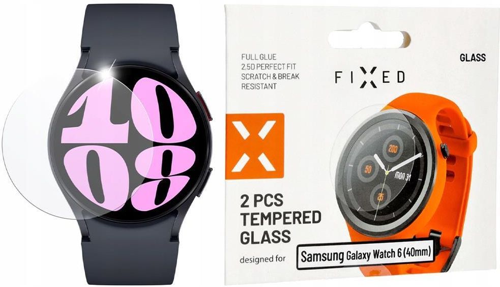 Fixed Szkło Hartowane Smartwatch Tempered Glass Do Galaxy Watch 6 40 Mm ...