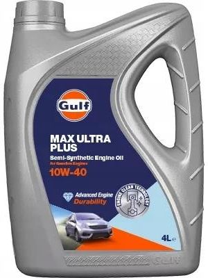 Gulf Półsyntetyczny Max Ultra Plus 10W40 5l - opinie i ceny na Ceneo.pl