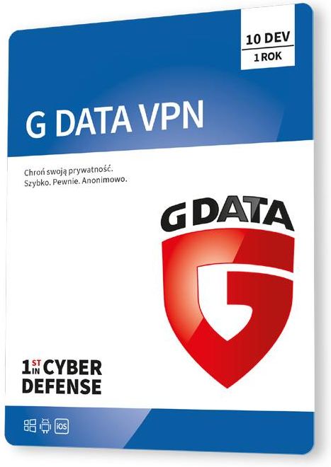 G Data VPN 10 stanowisk / 2lata - Ceny i opinie na Ceneo.pl