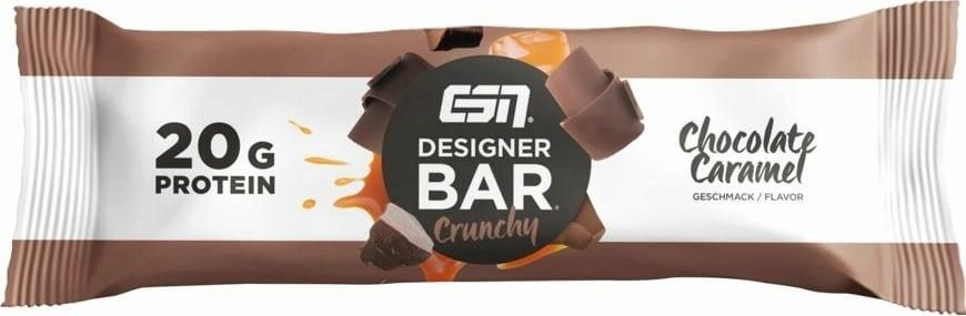 Esn Designer Bar Crunchy Chocolate Caramel 60g - Ceny i opinie - Ceneo.pl