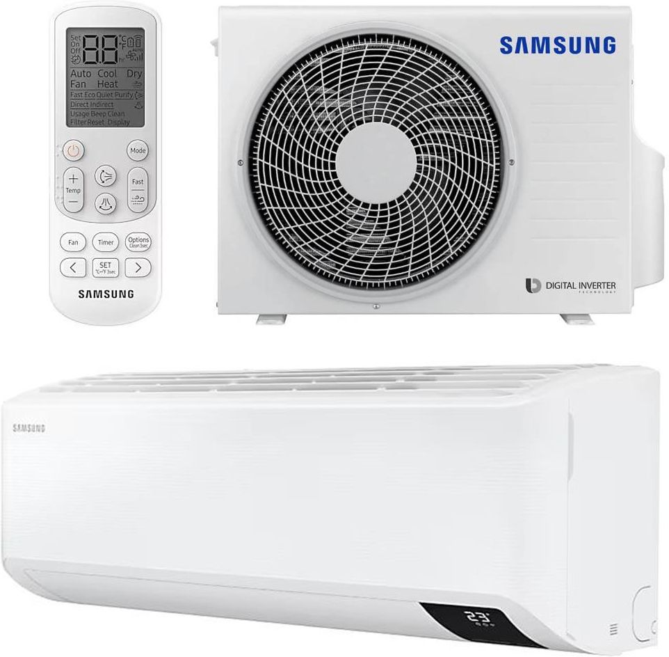 Klimatyzator Samsung Cebu 5,0kW 60M2 AR18TXFYAWKNEU+AR18TXFYAWKXEU ...