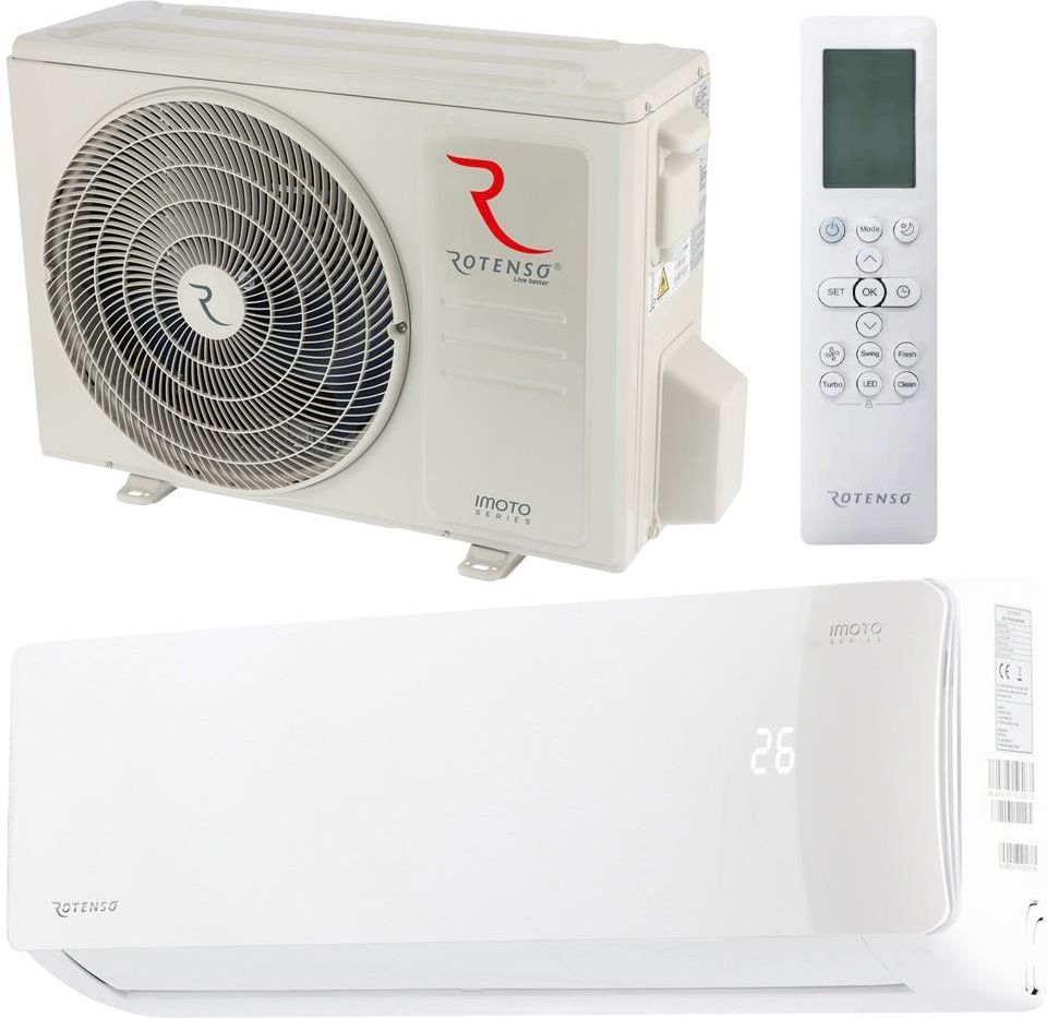 Klimatyzator Multisplit Rotenso Imoto Wifi 5,3kW 53M2 I50XIR14I50XOR14 ...