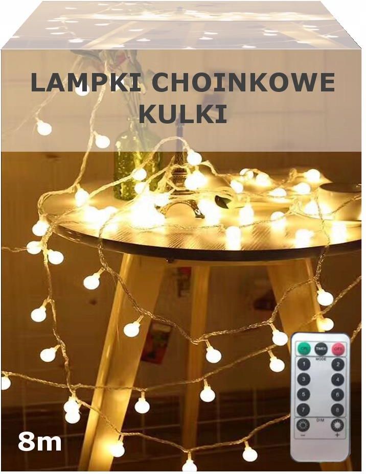 Focla Lampki Choinkowe Kulki Led Na Baterie Pilot 4Bc79870-Ed55-47Cc ...