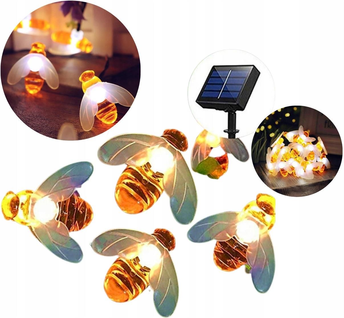 Girlanda Solarna Lampki Led Pszczółki Na Werande 1462C580-5E95-45A3 ...