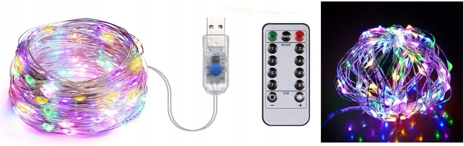 Linka Led Kurtyna Świetlna Usb Multikolor 20M Dee03Ba2-1Bf3-4A8E-B449-004C89B41007 - Opinie i ...
