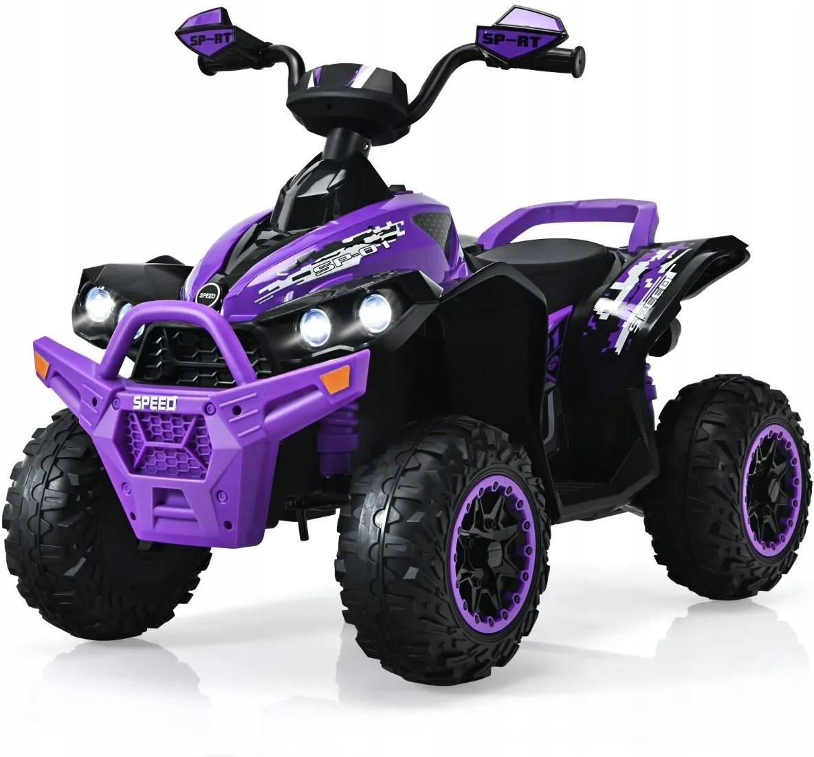 Costway Quad Elektryczny Dla Dzieci Fioletowy - Ceny i opinie - Ceneo.pl