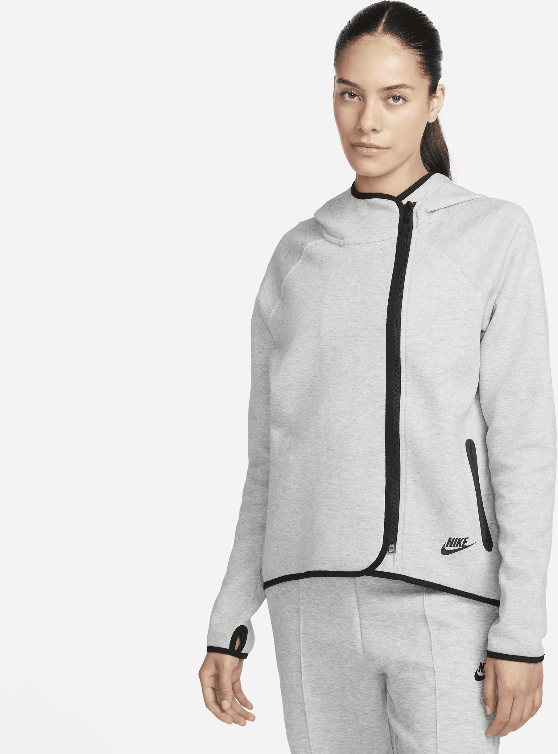 Bluza damska Nike Sportswear Tech Fleece OG - Szary - Ceny i opinie ...