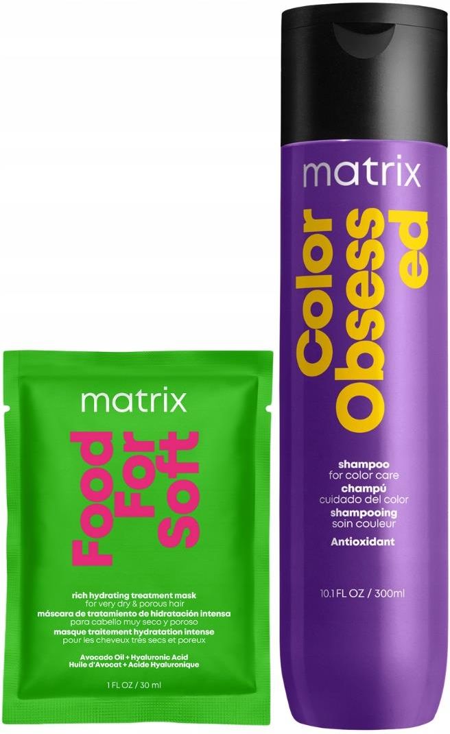Matrix Zestaw Color Obsessed: Szampon Do Włosów 300Ml - opinie i ceny ...