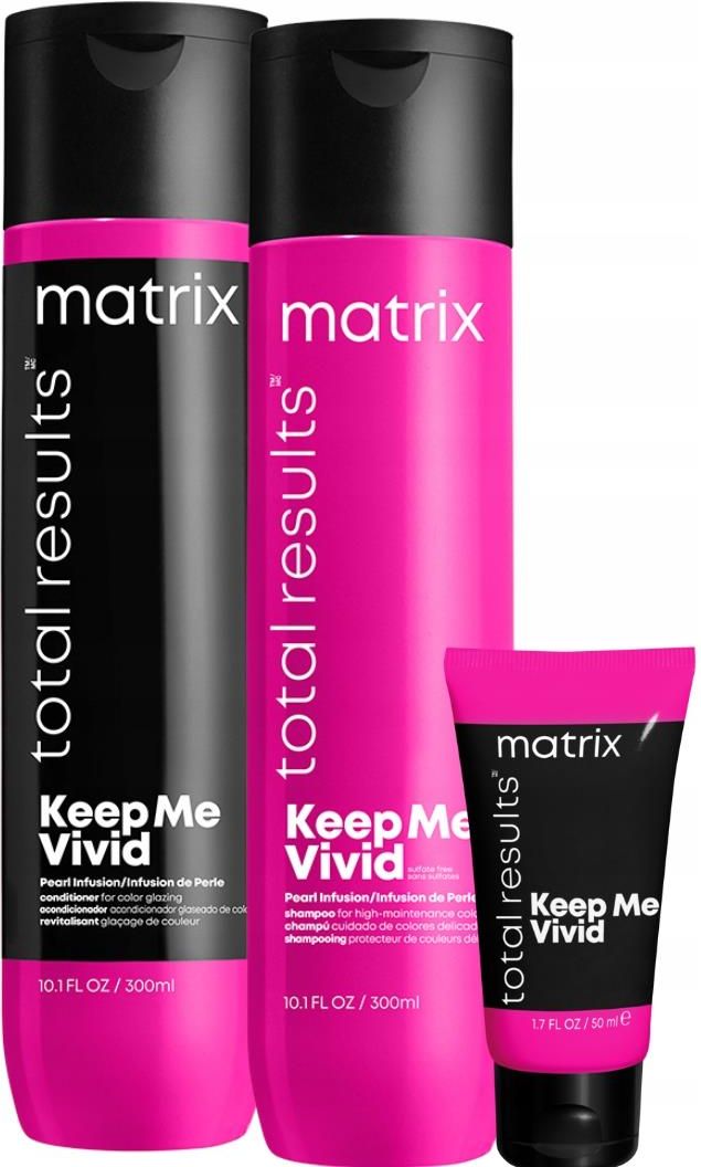 Matrix Keep Me Vivid Szampon Odżywka Zestaw Włosy - opinie i ceny na ...