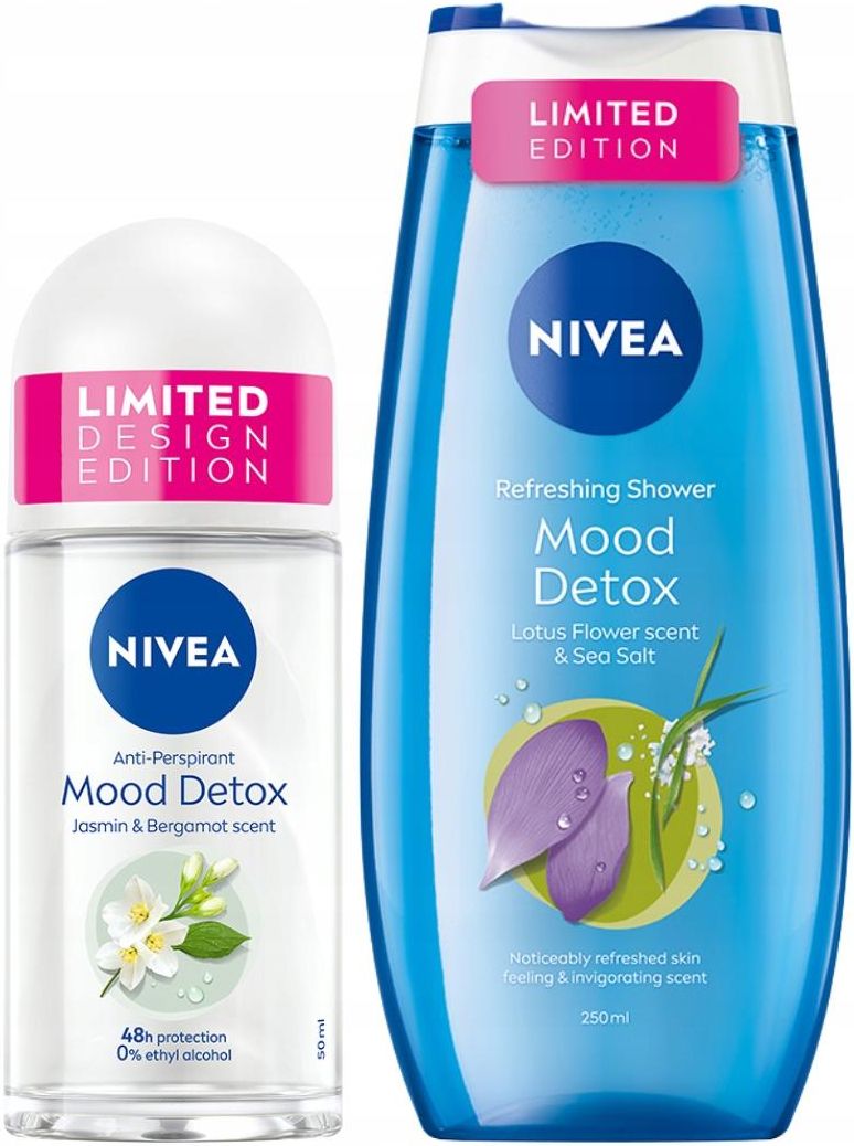 Nivea Mood Detox Antyperspirant Żel Pod Prysznic - opinie i ceny na ...