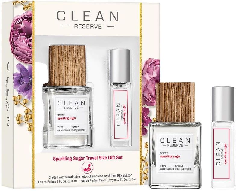Clean Gift Set Reserve Sparkling Sugar Duo Edp - opinie i ceny na Ceneo.pl