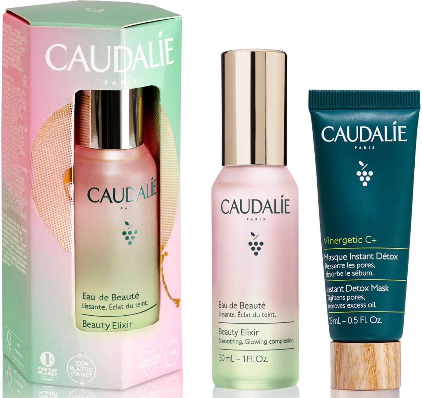 Caudalie Beauty Elixir And Detox Set - opinie i ceny na Ceneo.pl