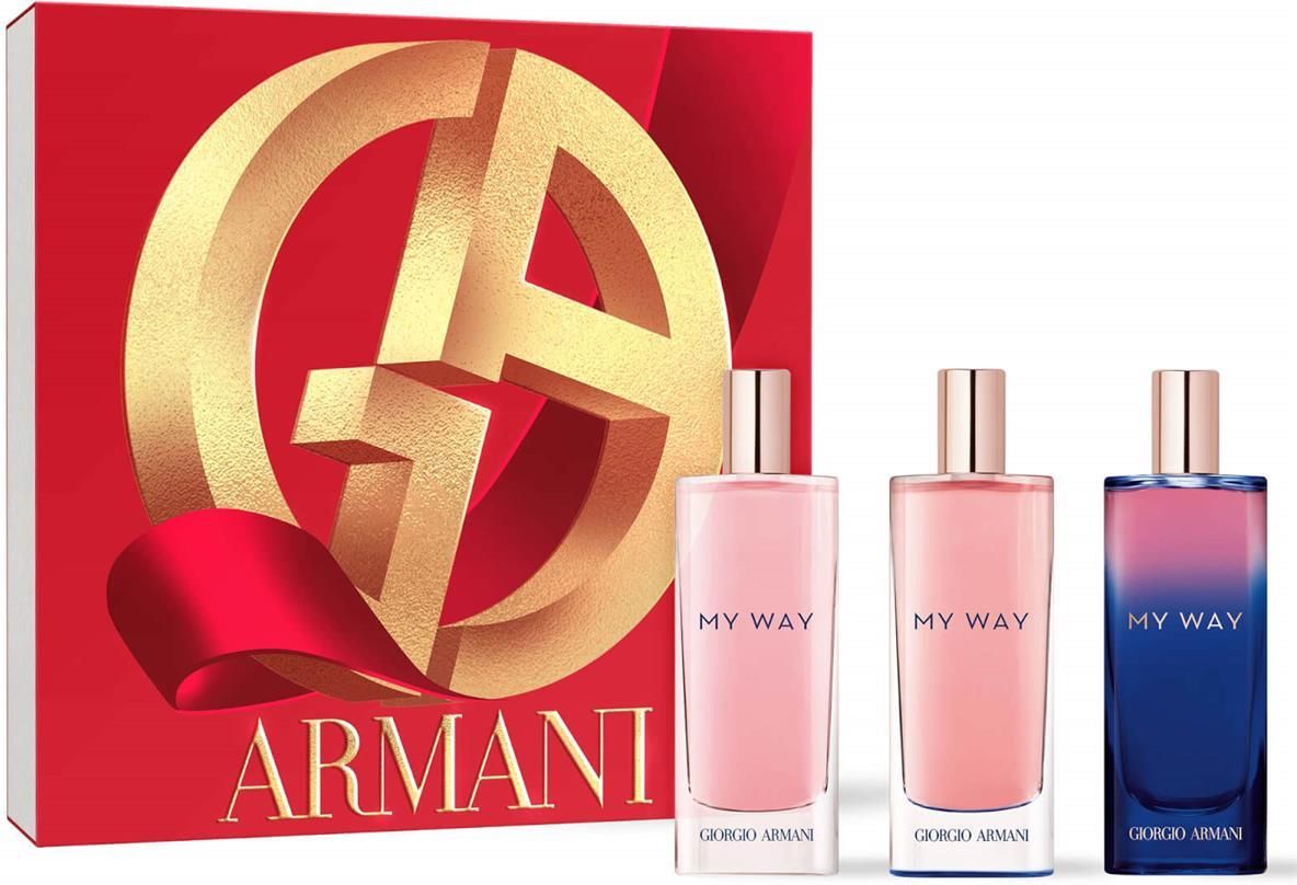 Armani Georgio My Way Trio Holiday Set 2023 - opinie i ceny na Ceneo.pl