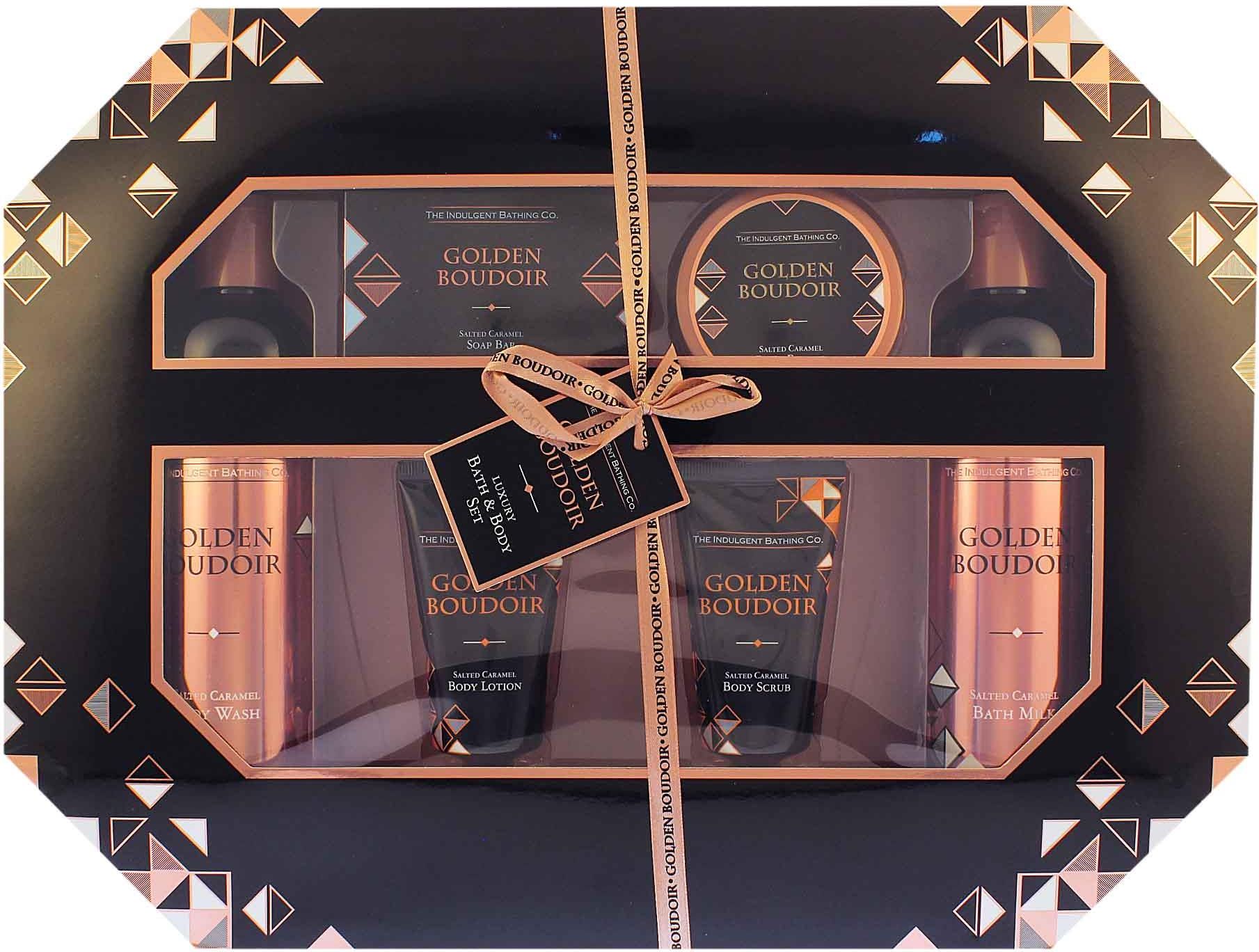 The Indulgent Bathing Co. Golden Boudoir Luxury Bath & Body Set Dárková ...
