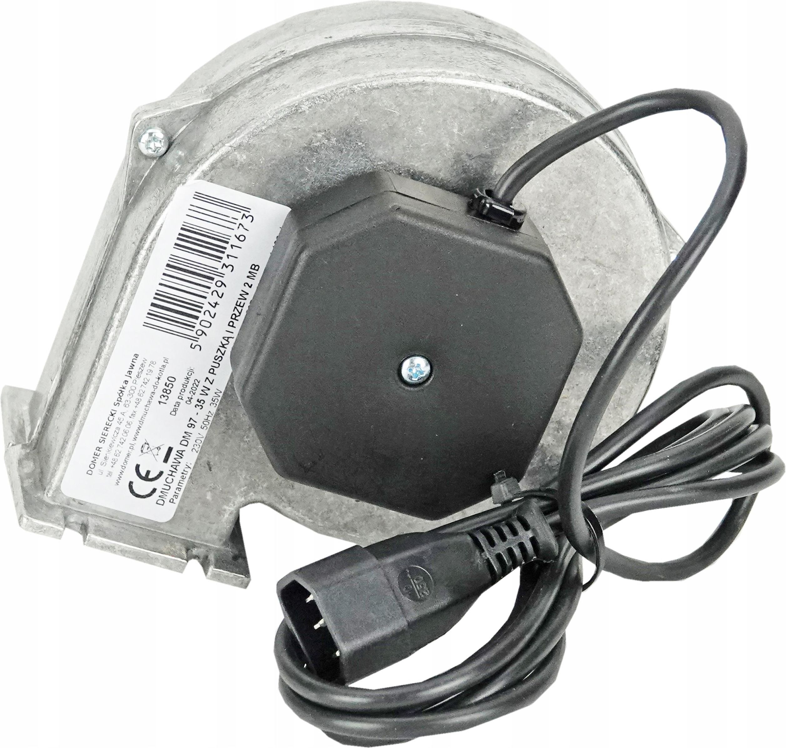 Domer Dmuchawa Do Pieca Dm 97 35W Podajnik Pellet 13850 - opinie i ceny na Ceneo.pl