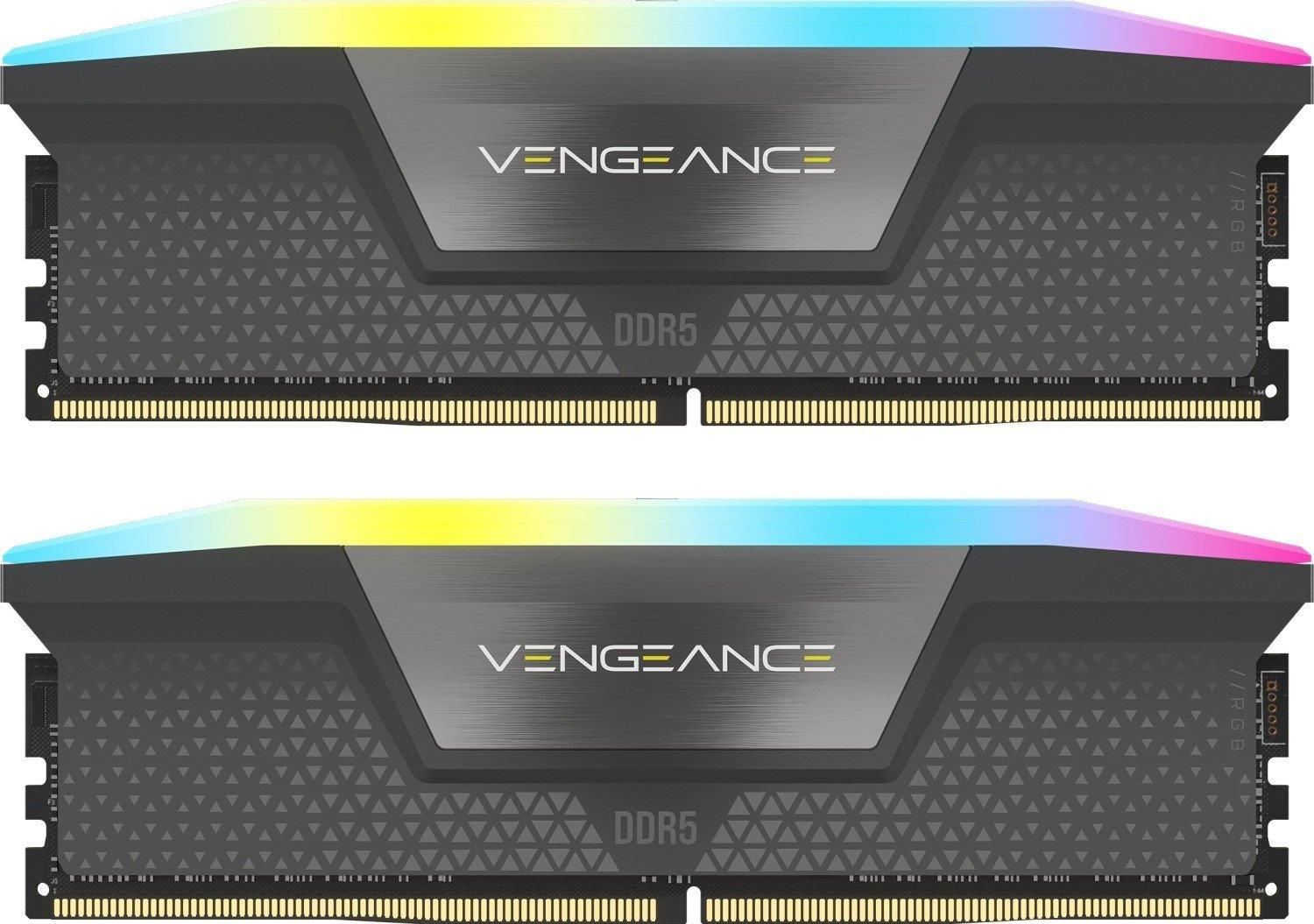 Corsair Vengeance Rgb, Ddr5, 64 Gb, 6000Mhz, Cl30 (CMH64GX5M2B6000Z30 ...