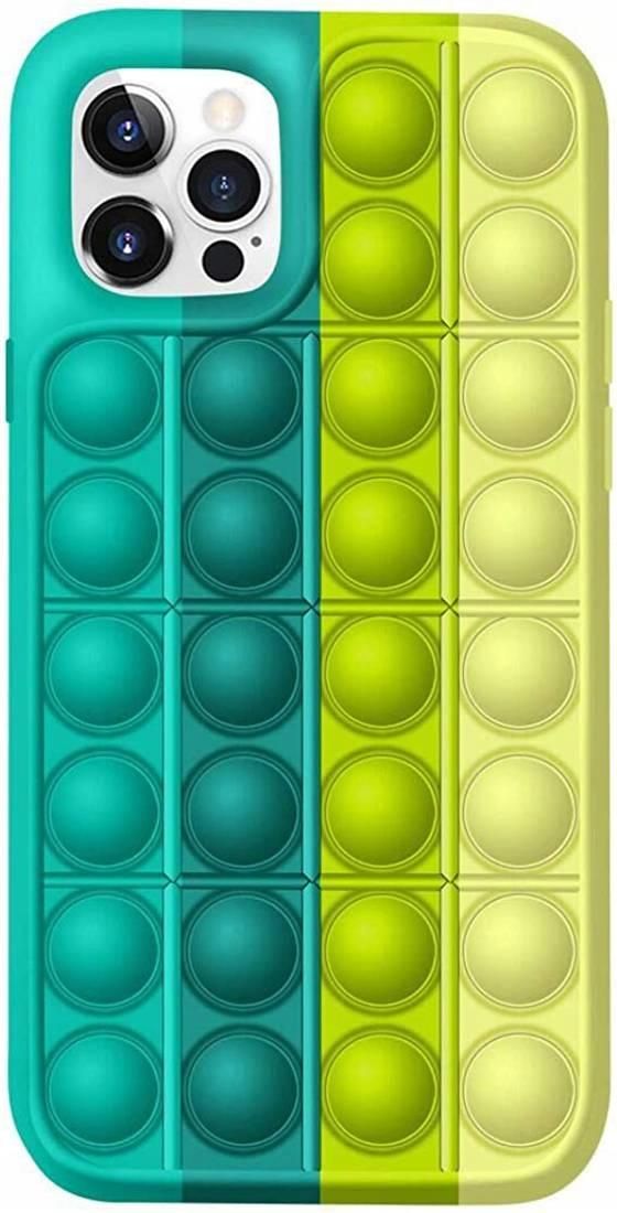 Nemo Etui Iphone 11 Pro Max Bąbelkowe Elastyczne Push Bubble Case Zielono Żółte - Etui na ...