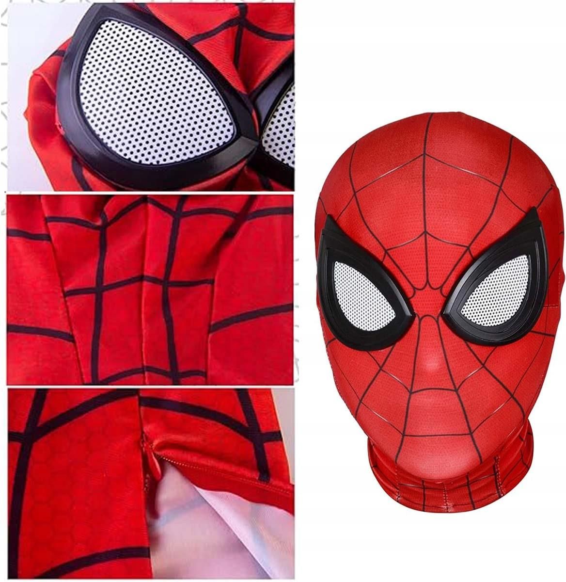 Maska Spiderman Superbohater Cosplay Halloween - Ceny i opinie - Ceneo.pl